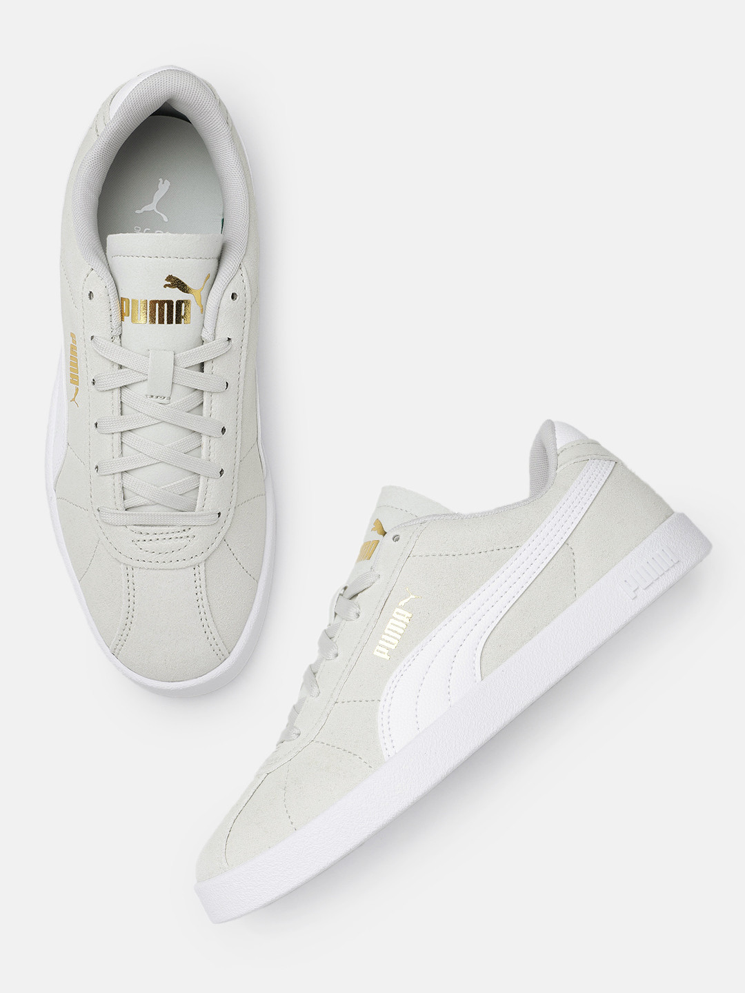 Buy Puma Unisex Club II Leather Sneakers - Casual Shoes for Unisex ...