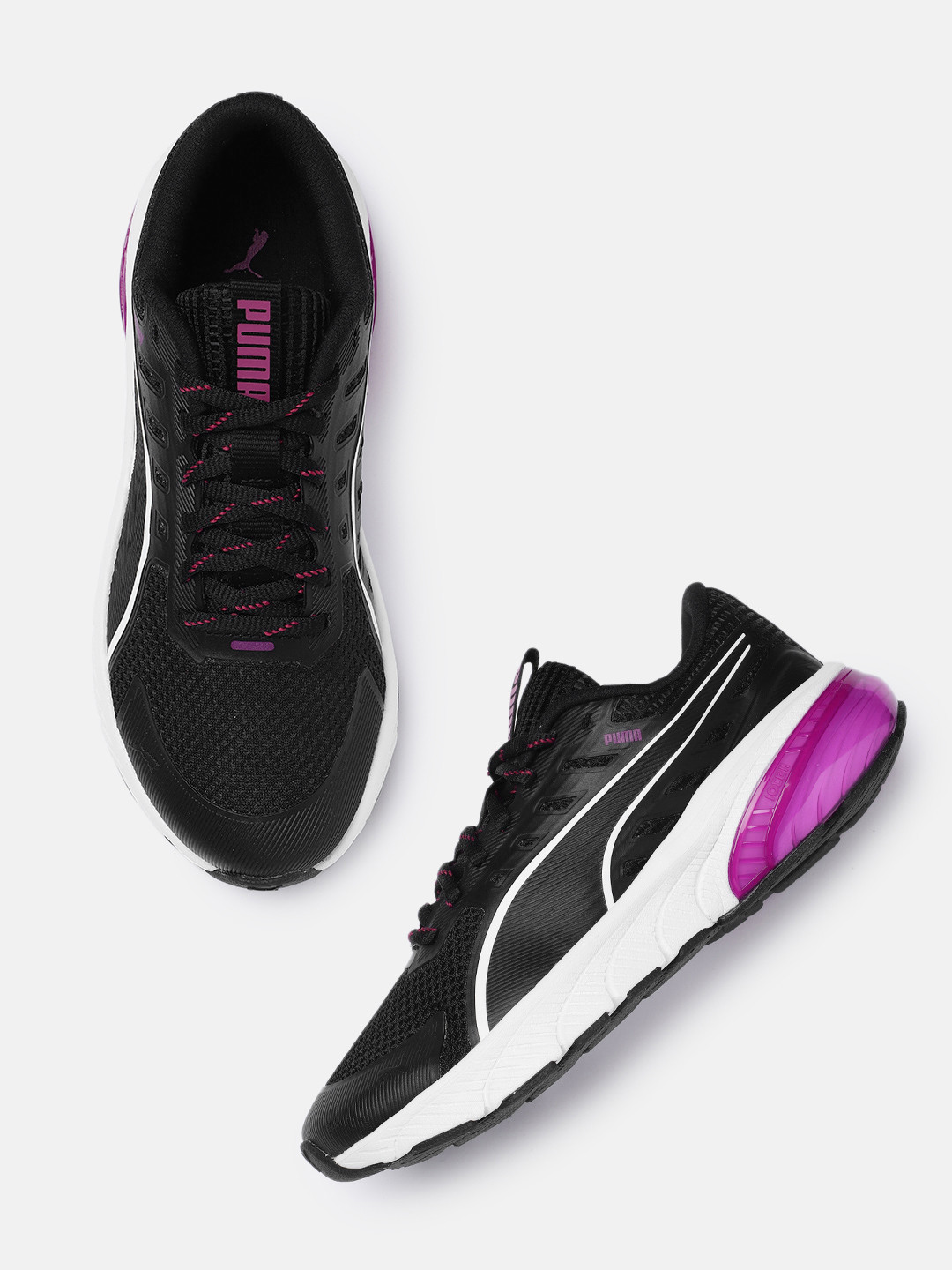 Buy Puma Women Cell Glare Textile Running Shoes - Sports Shoes for ...