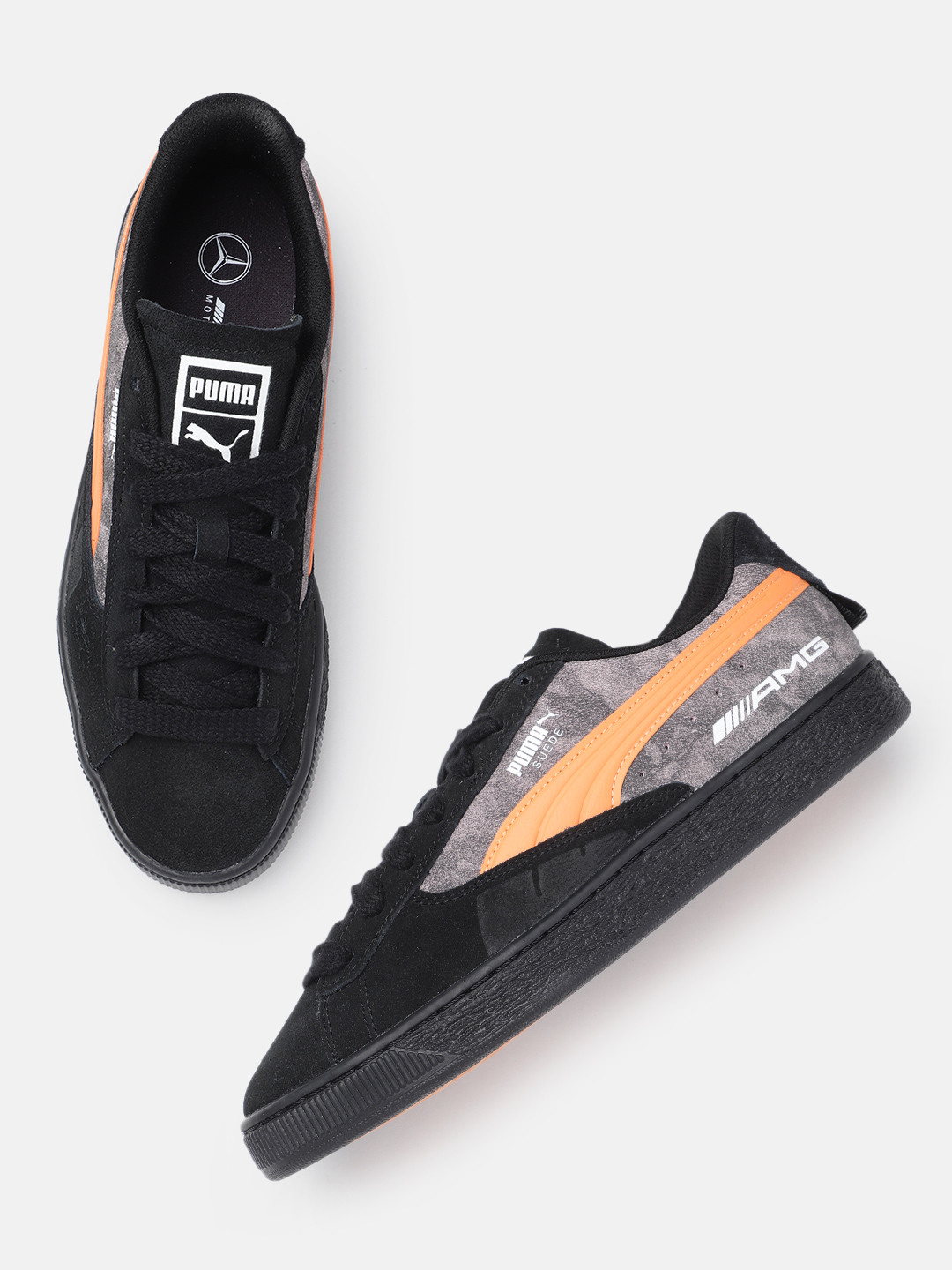 Buy PUMA Motorsport Unisex Mercedes AMG Suede Sneakers - Casual Shoes ...