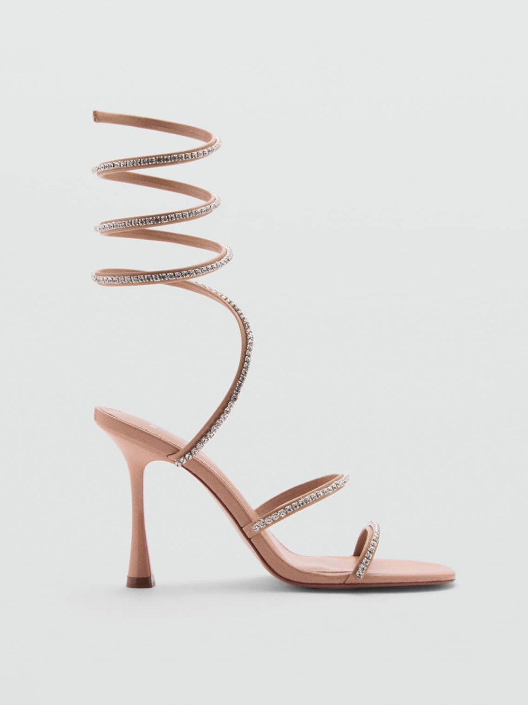 Buy MANGO Embellished Party High Top Stilettos - Heels for Women ...