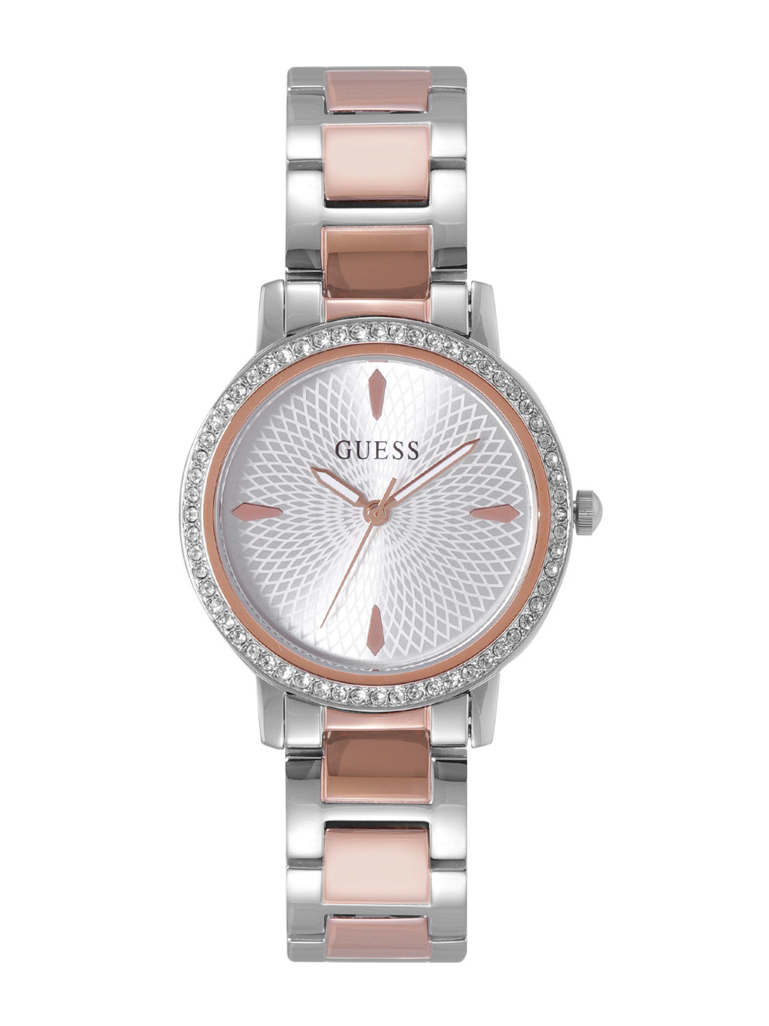 Buy GUESS Women Bracelet Style Straps Analogue Watch U1405L3M - Watches ...