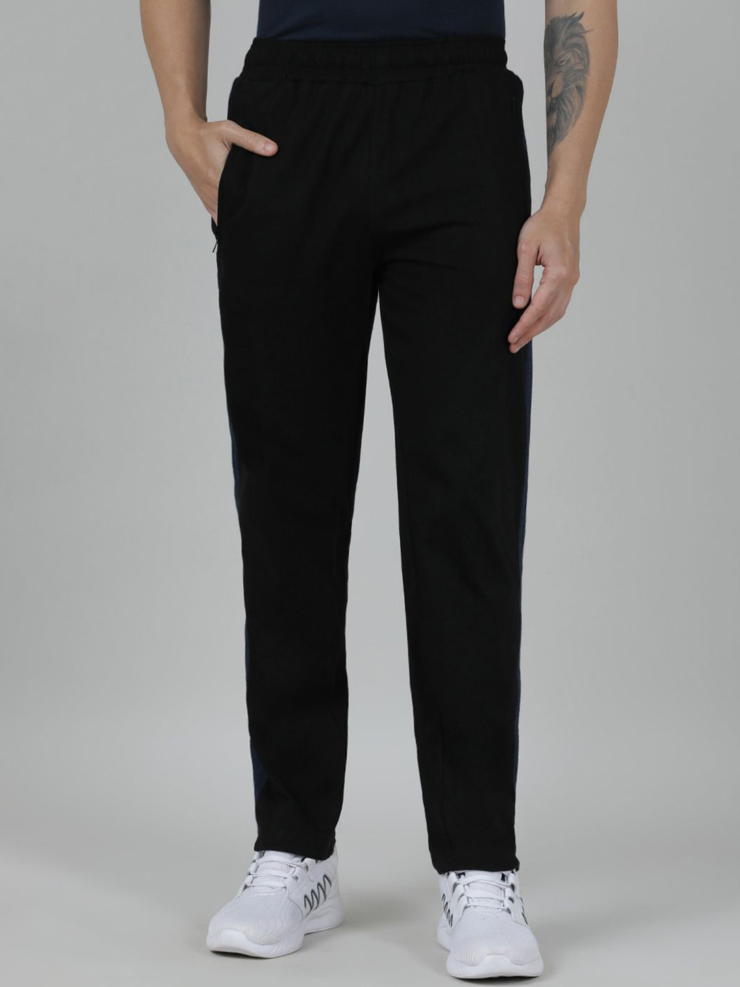 Buy Crocodile Men Cotton Relaxed Fit Mid Rise Track Pants - Track Pants ...