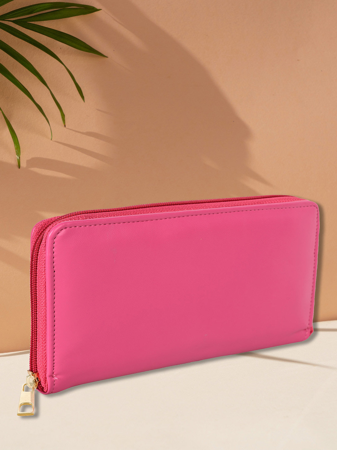 Buy MARKQUES Women Leather Zip Around Wallet - Wallets for Women ...