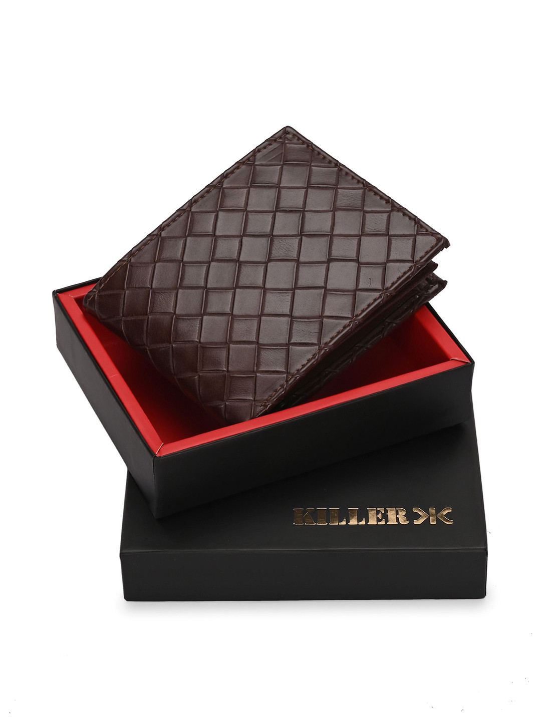 Buy Killer Men Checked Quilted Two Fold Wallet - Wallets for Men ...