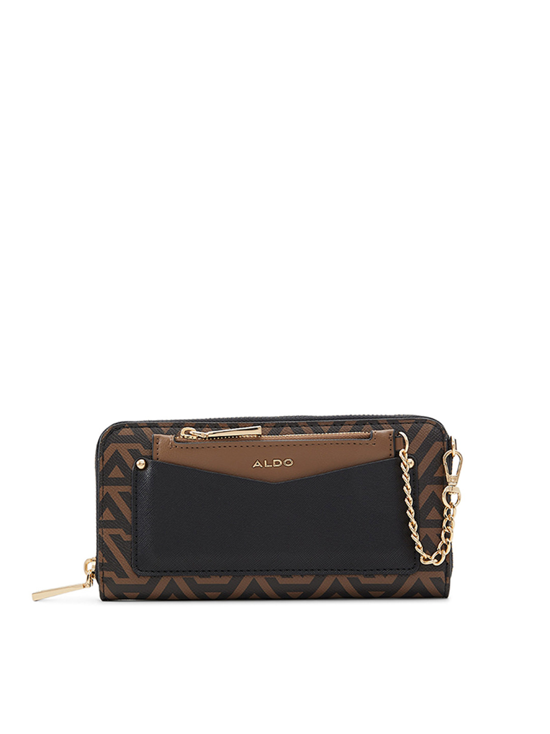 Buy ALDO Women Brand Logo Printed Zip Around Wallet - Wallets for Women ...