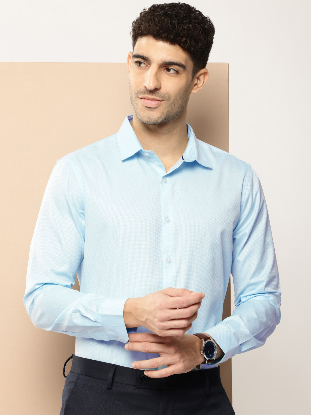 Buy INVICTUS Men Original Slim Fit Opaque Formal Shirt - Shirts for Men ...