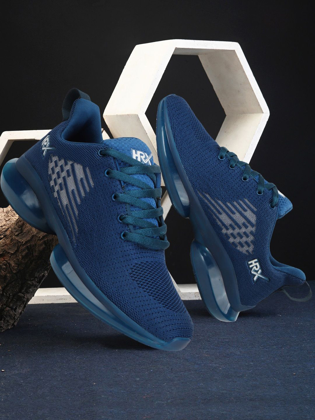 Buy HRX By Hrithik Roshan Men Textile Running Shoes - Sports Shoes for ...