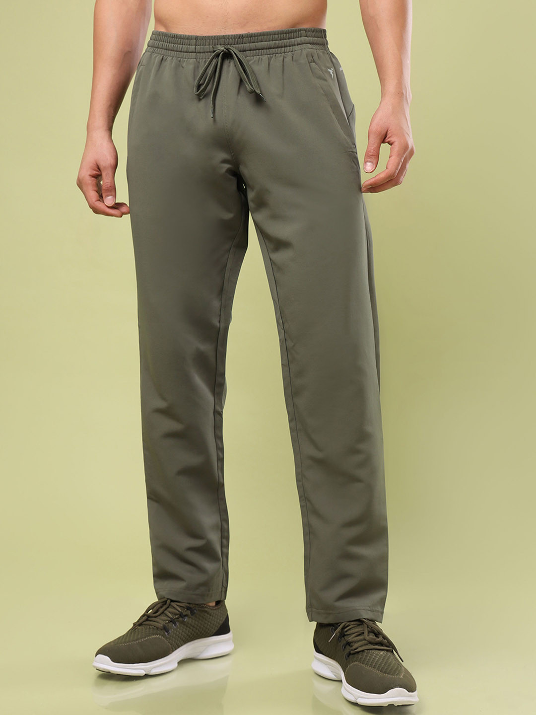 Buy Technosport Men Solid Relax Fit Sports Track Pant - Track Pants for ...