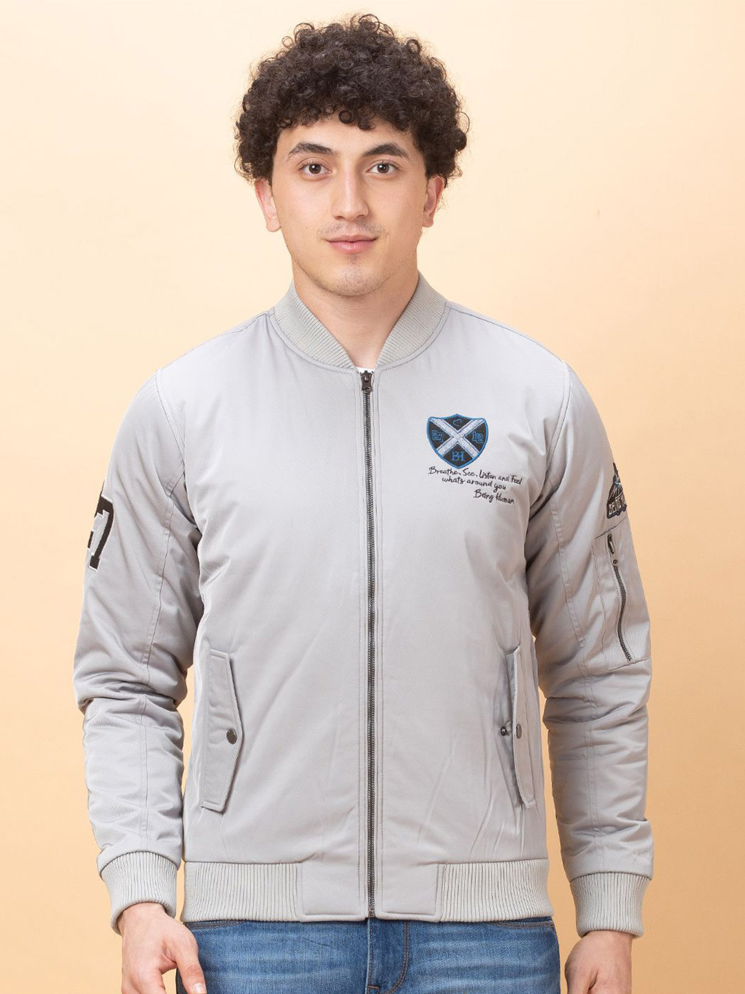 Buy Being Human Bomber Jacket - Jackets for Men 30062573 | Myntra