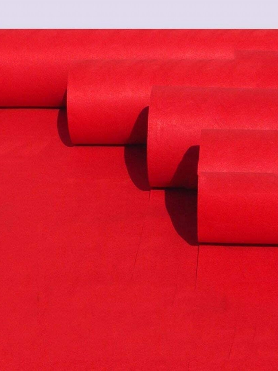 Buy Safiya Carpet Red Solid Anti Skid Nylon Carpets - Carpets for ...