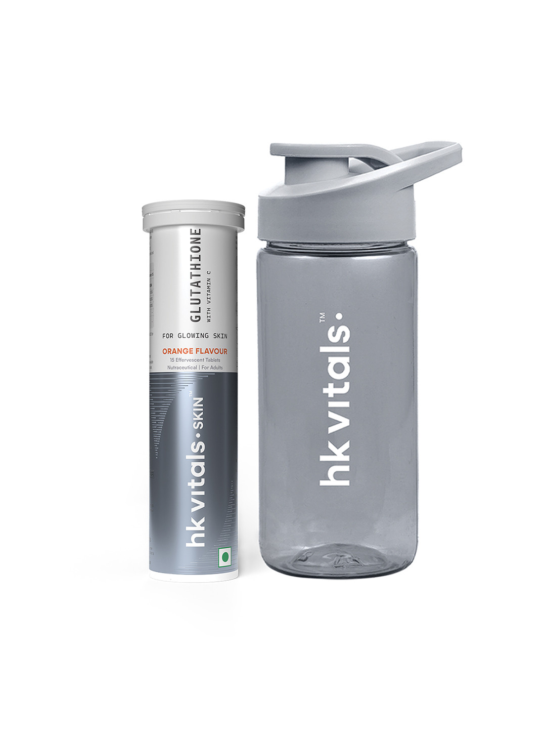 Buy HK VITALS Glutathione Effervescent Tablets 15 Tablets Orange Flavor ...