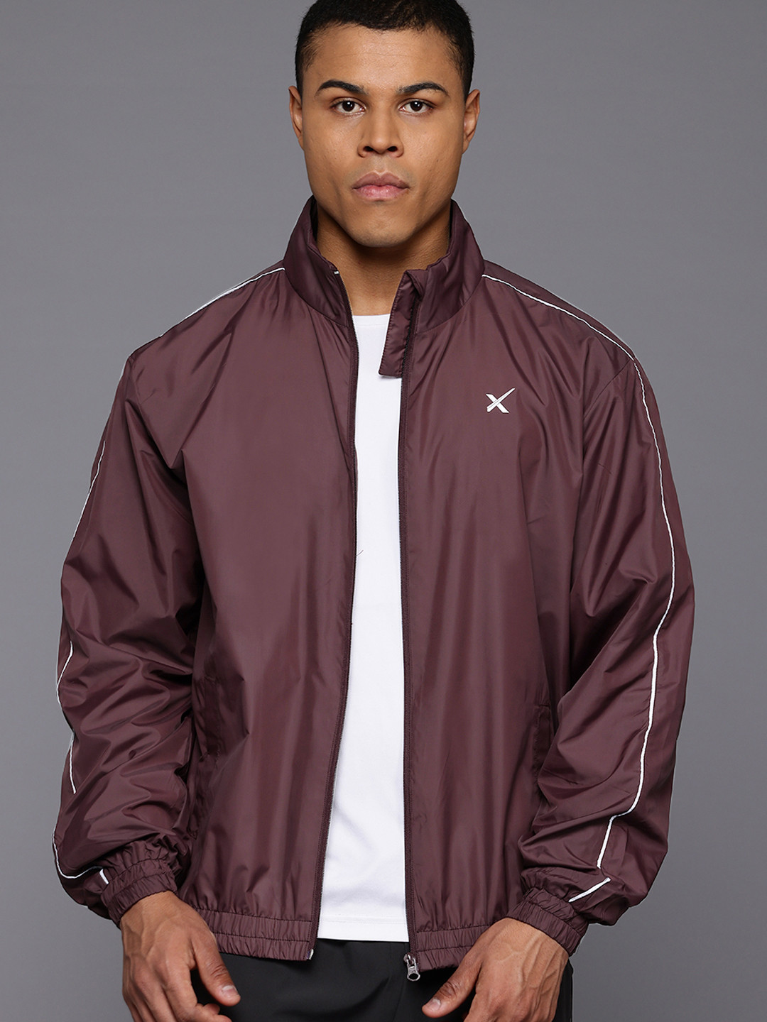 Buy HRX By Hrithik Roshan Men Lifestyle Windcheater Running Sporty ...