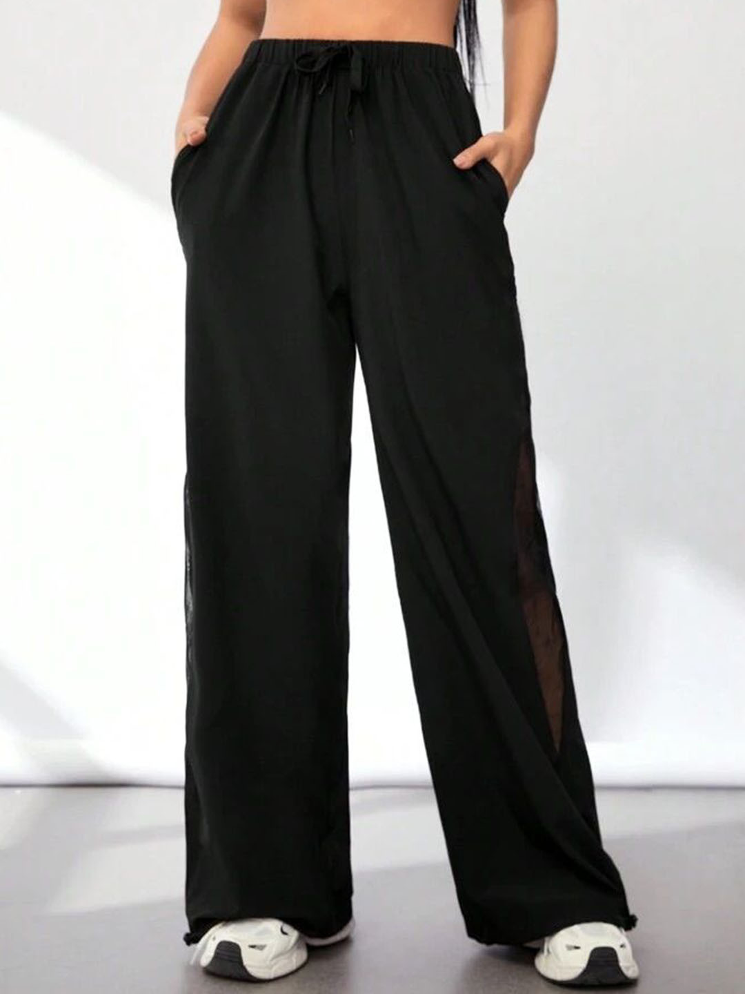 Buy TABADTOD Women Relaxed Loose Fit Trousers - Trousers for Women 30077384 | Myntra