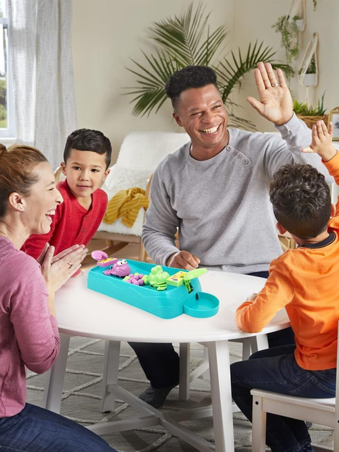 Buy PLANET Of Toys Hungry Frog: Fun 2 Player Board Game - Learning And ...