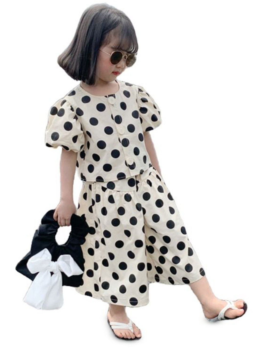 Buy StyleCast X Revolte Girls Printed Pure Cotton Top With Shorts ...