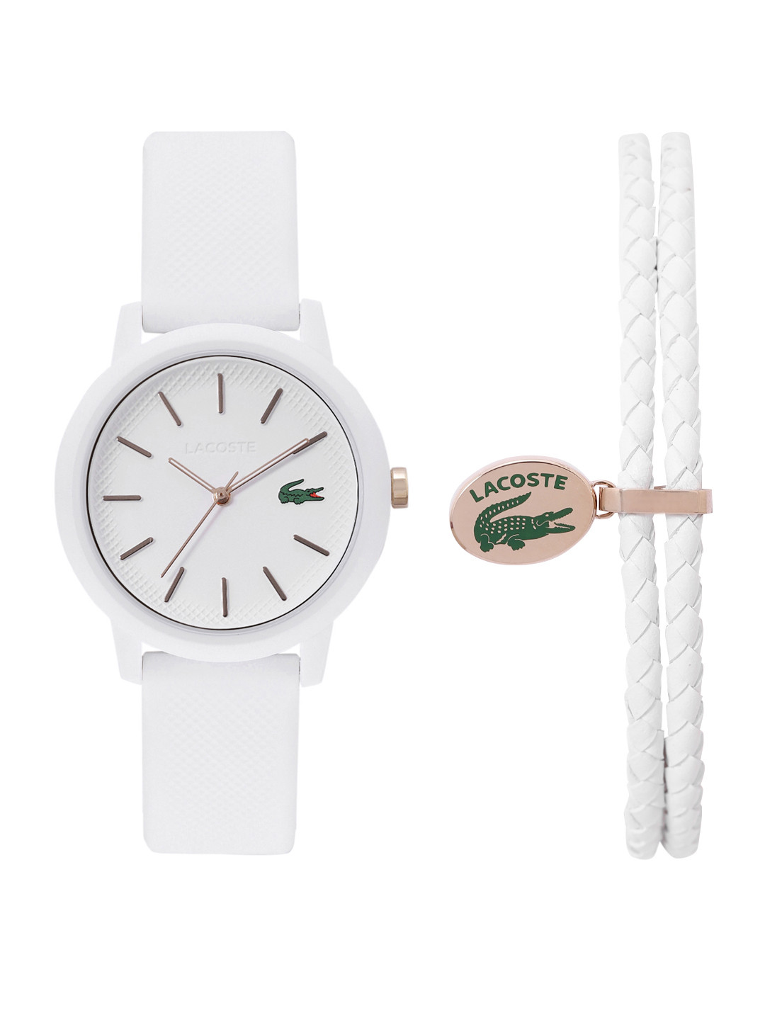 Buy Lacoste Women 12.12 Watch With Bracelet Gift Set LCWBRS1 - Watch ...