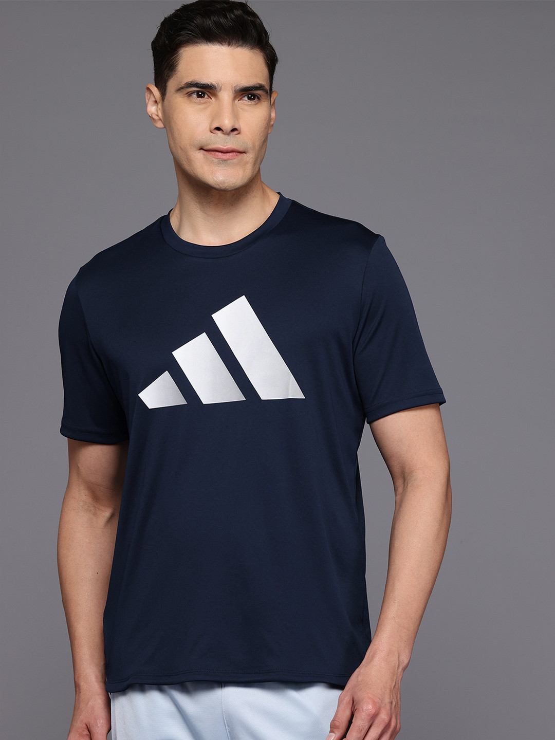 Buy ADIDAS Brand Logo Print Training T Shirt - Tshirts for Men 30094328 ...