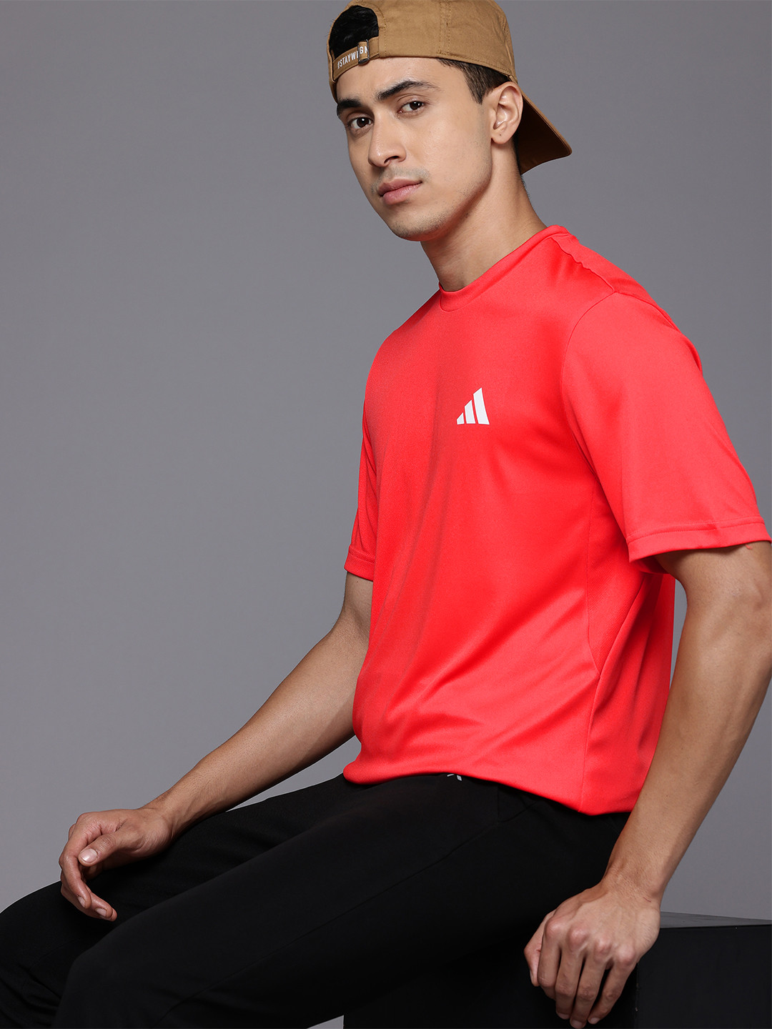 Buy ADIDAS Poly Mesh Training T Shirt - Tshirts for Men 30094330 | Myntra