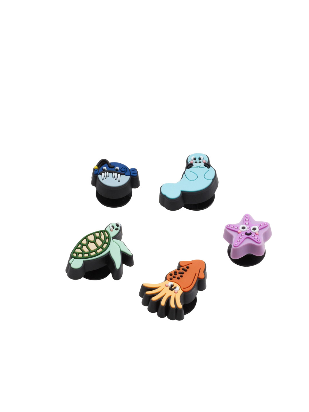 Buy Crocs 5 Pcs Tiny Deep Sea Friends Jibbitz - Jibbitz for Unisex ...