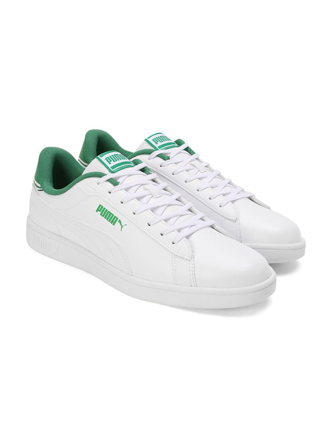 Buy Puma Smash Pop Men Round Toe Sneakers - Casual Shoes for Men ...