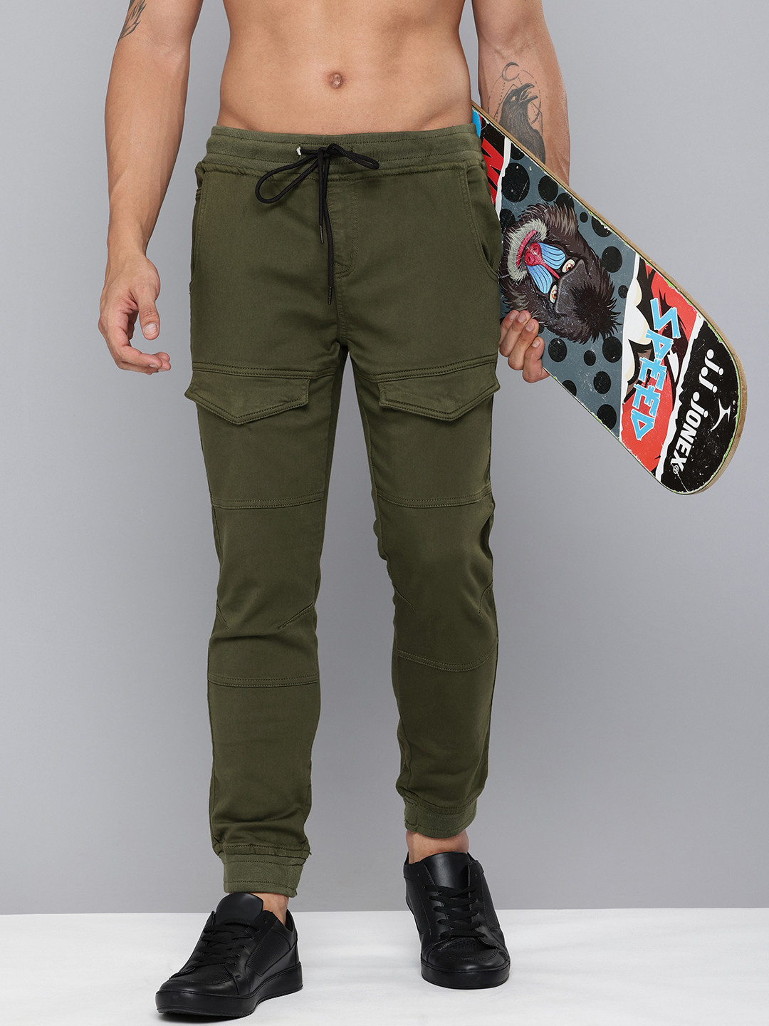 Buy R.Code By The Roadster Life Co. Men Micheal Slim Fit Stretchable ...