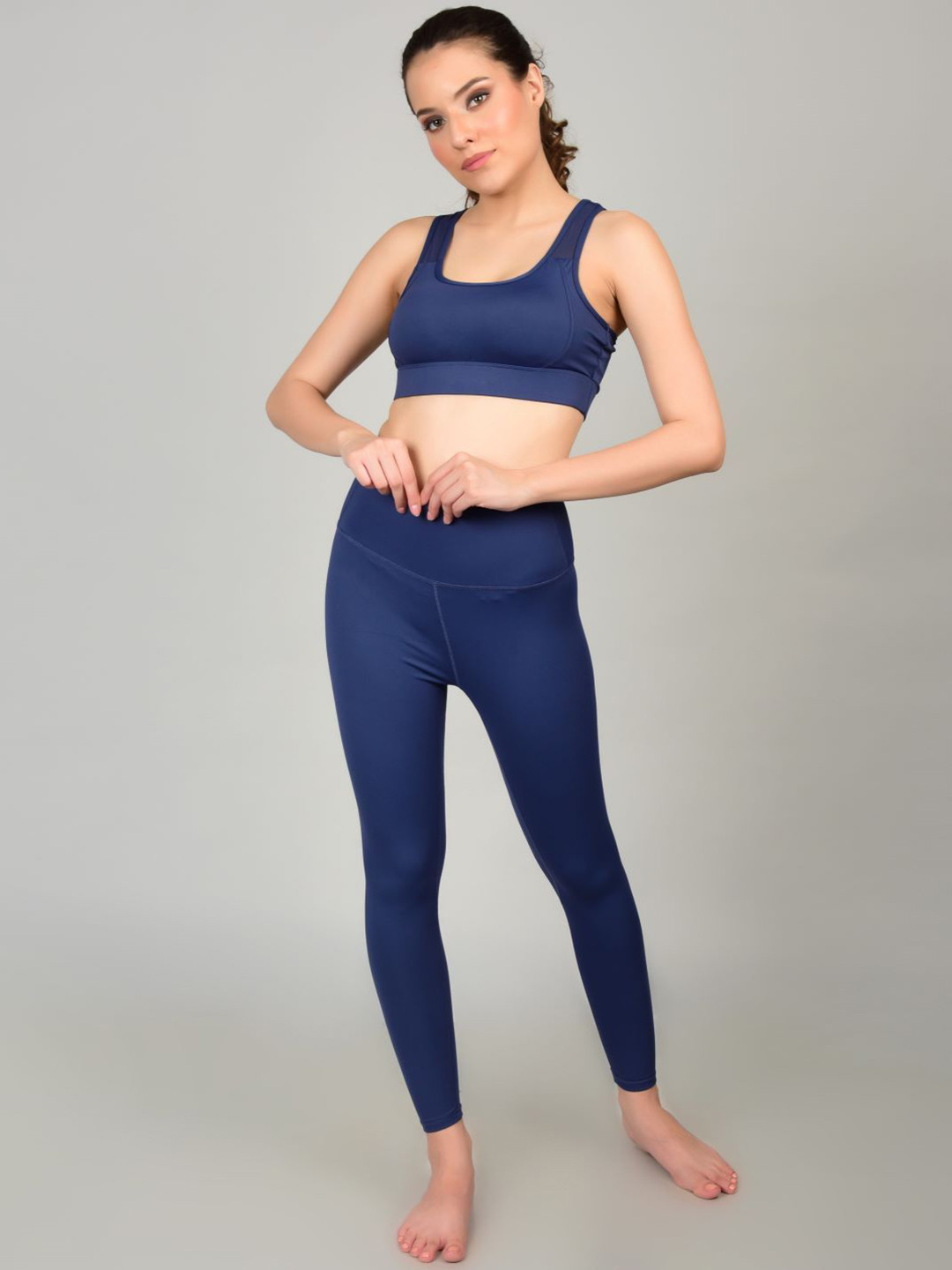 Buy Poftik Sports Bra Yoga Pant Gym Outfit Tracksuit - Tracksuits for Women 30103889 | Myntra