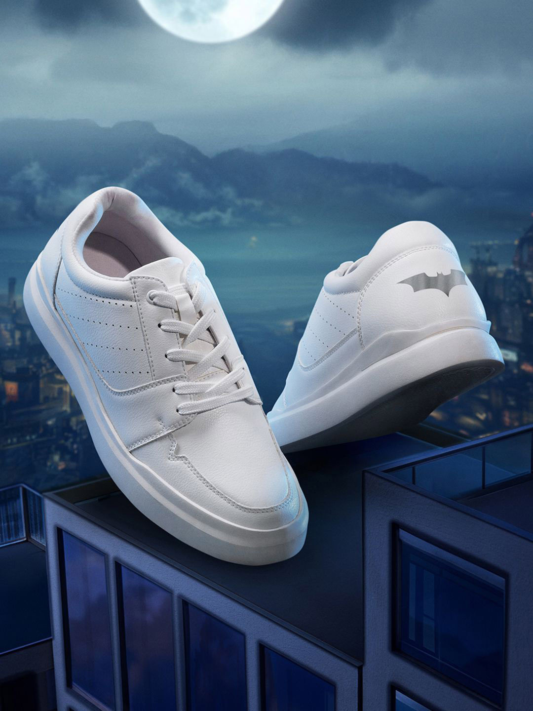 Buy Bewakoof Men Official DC Merchandise Batman Sneakers - Casual Shoes ...