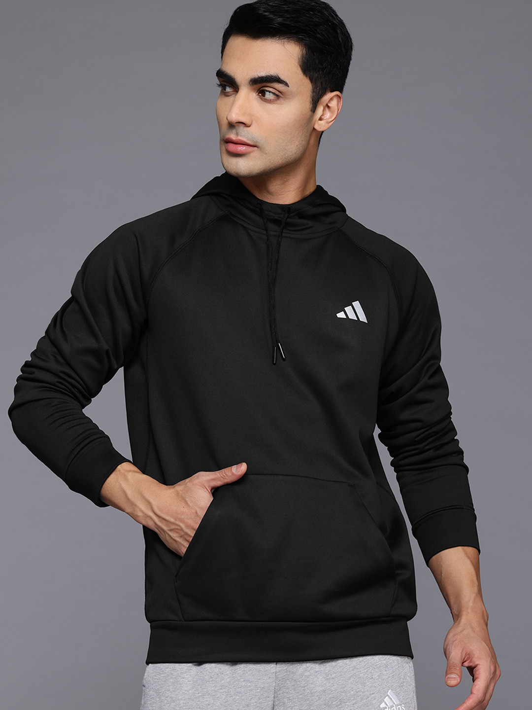 Buy ADIDAS Cold RDY 3 Stripes Hooded Training Sweatshirt - Sweatshirts ...