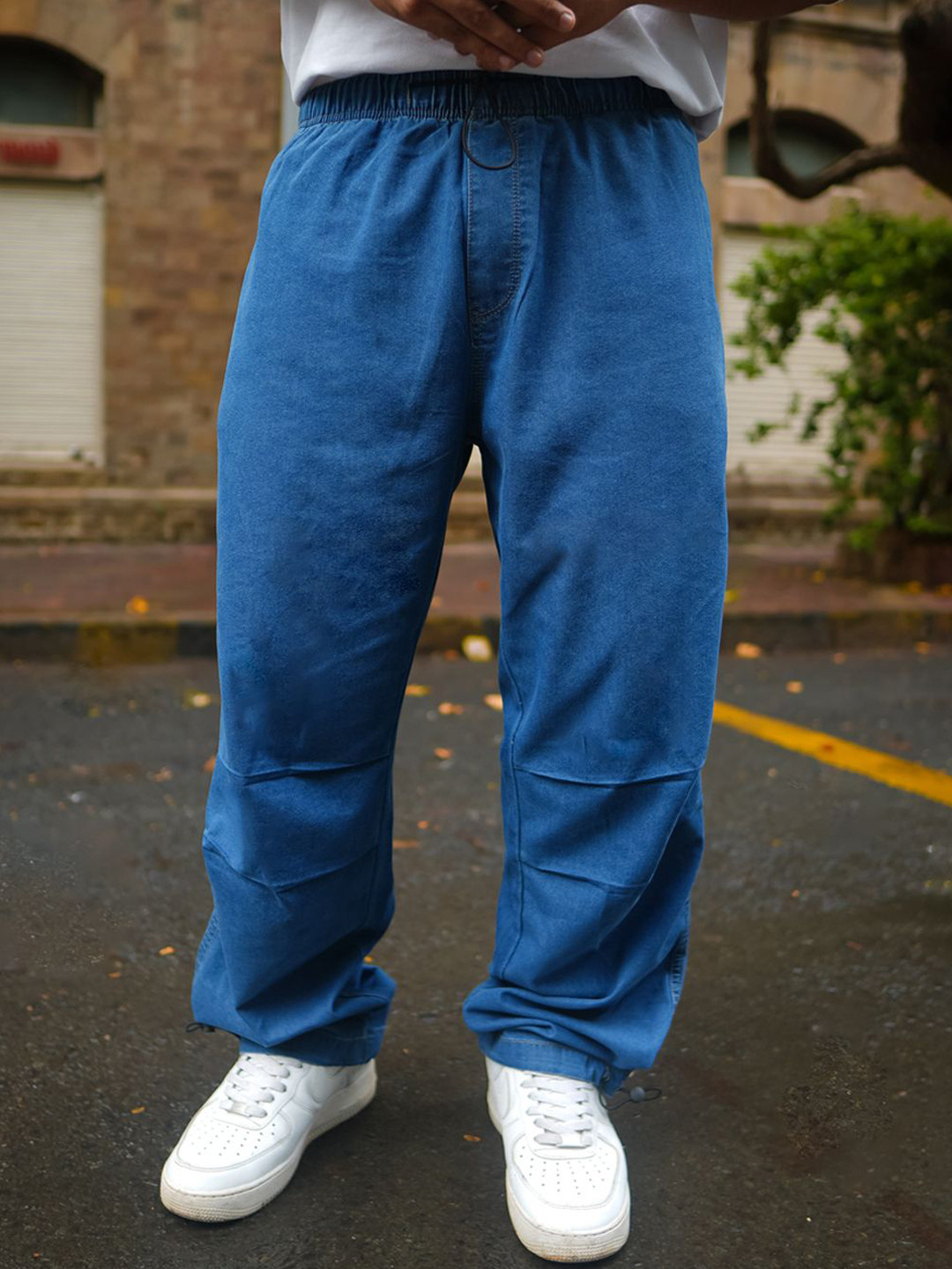 Buy Powerlook Men Baggy Fit Mid Rise Jeans - Jeans for Men 30106351 ...