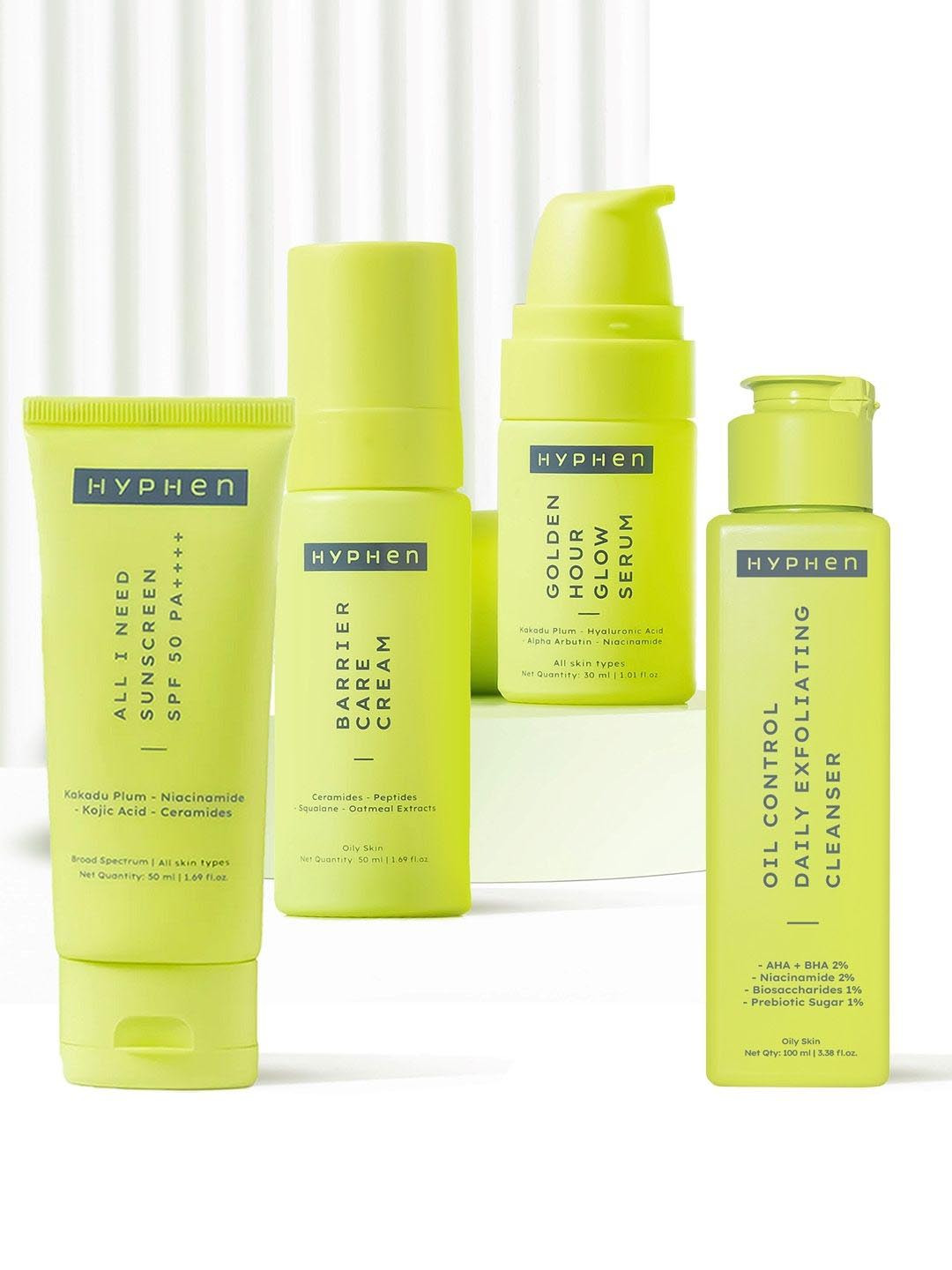 Buy Hyphen CSMS Combo For Oily To All Skin Types - Skin Care Combo for ...