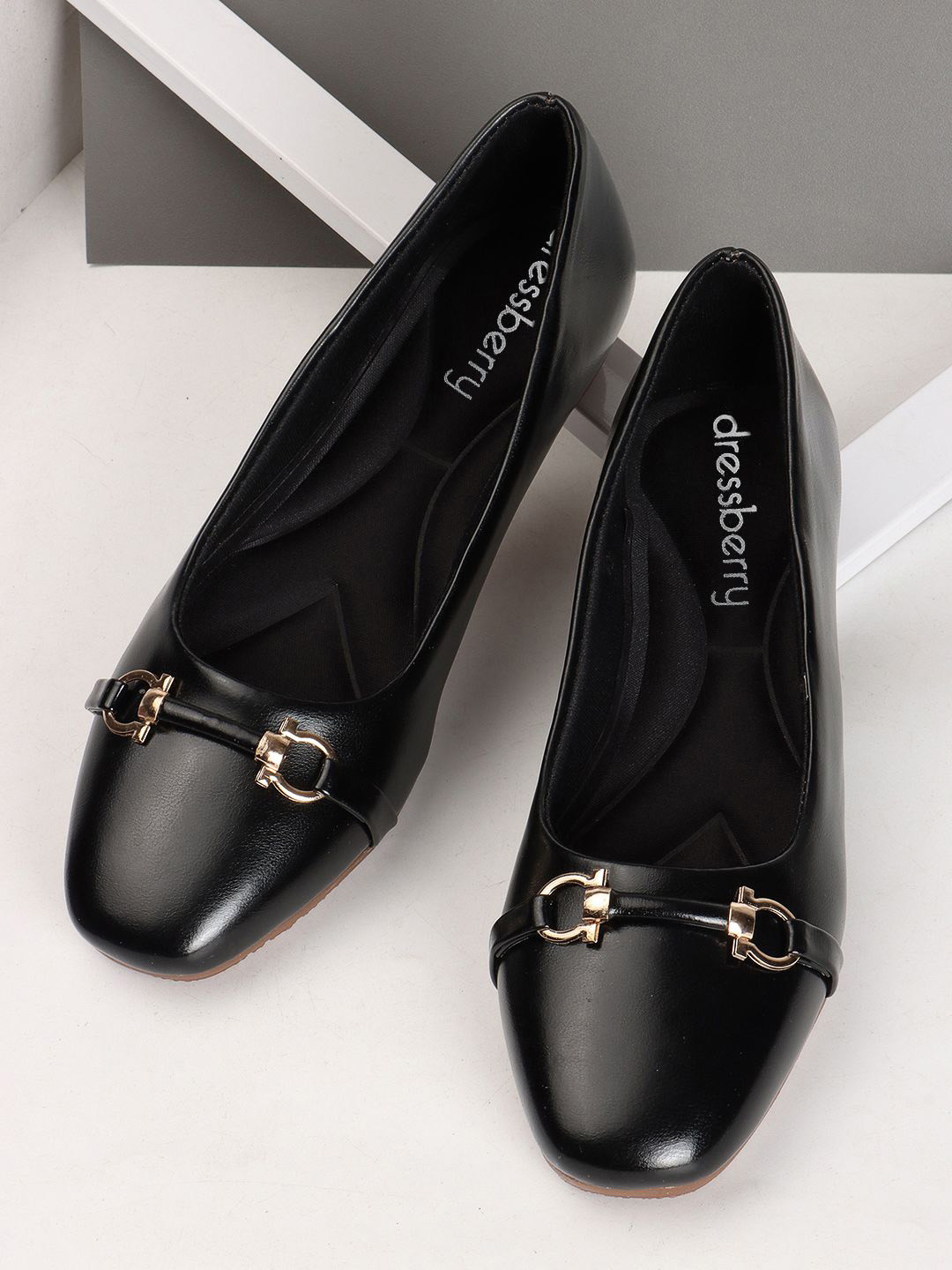 Buy DressBerry Women Ballerinas With Buckles Flats - Flats for Women ...