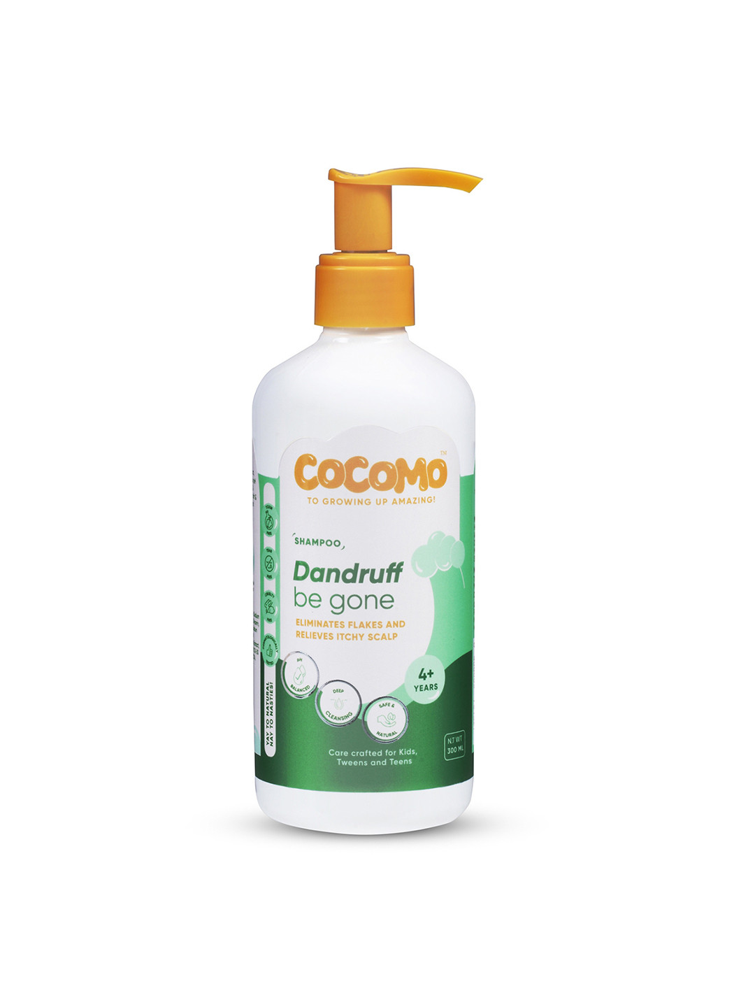 Buy COCOMO Dandruff Be Gone Shampoo 300ml - Shampoo for Unisex Kids ...