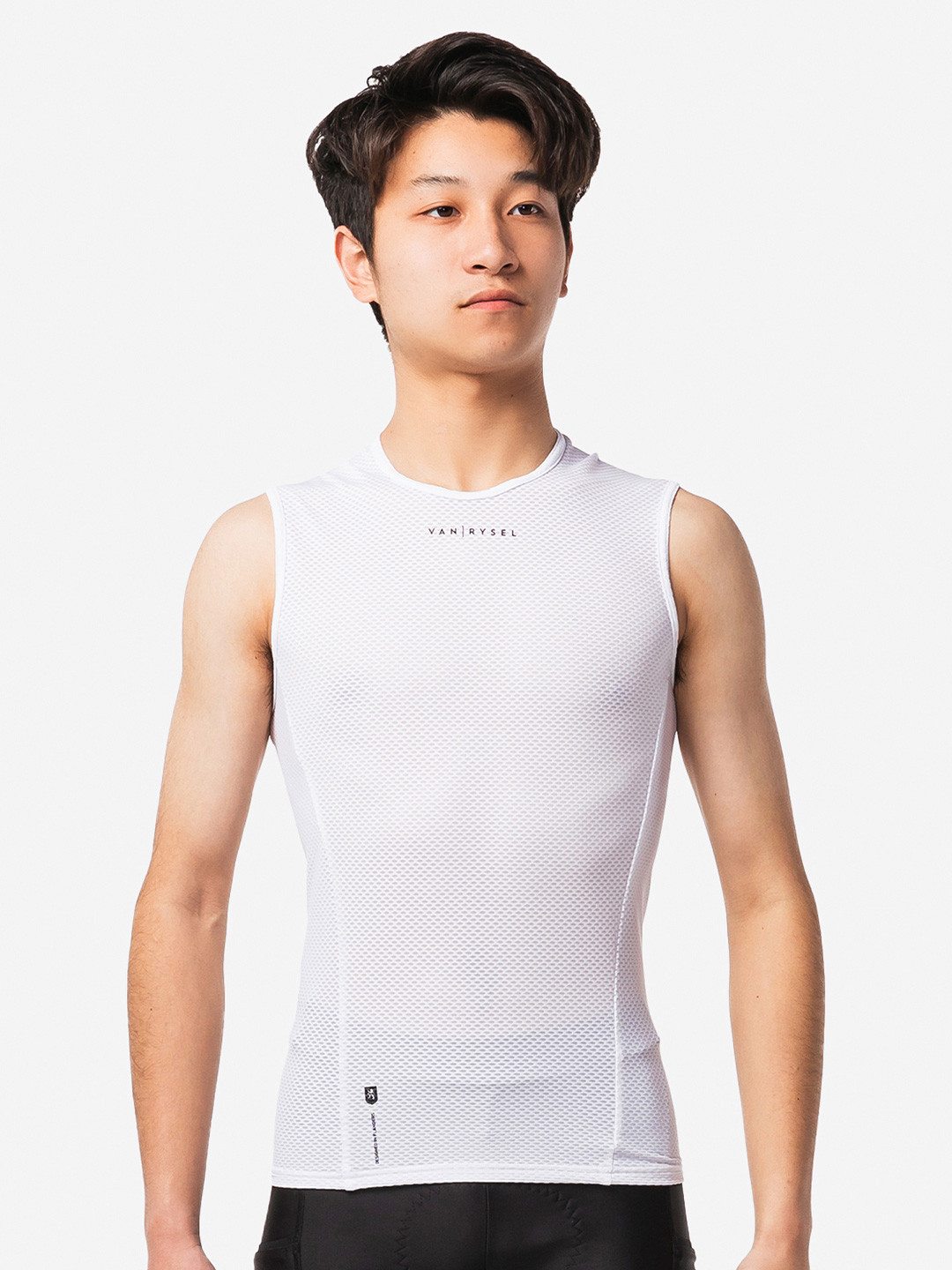 Buy VAN RYSEL By Decathlon Men White Cycling Base Layer - Innerwear ...