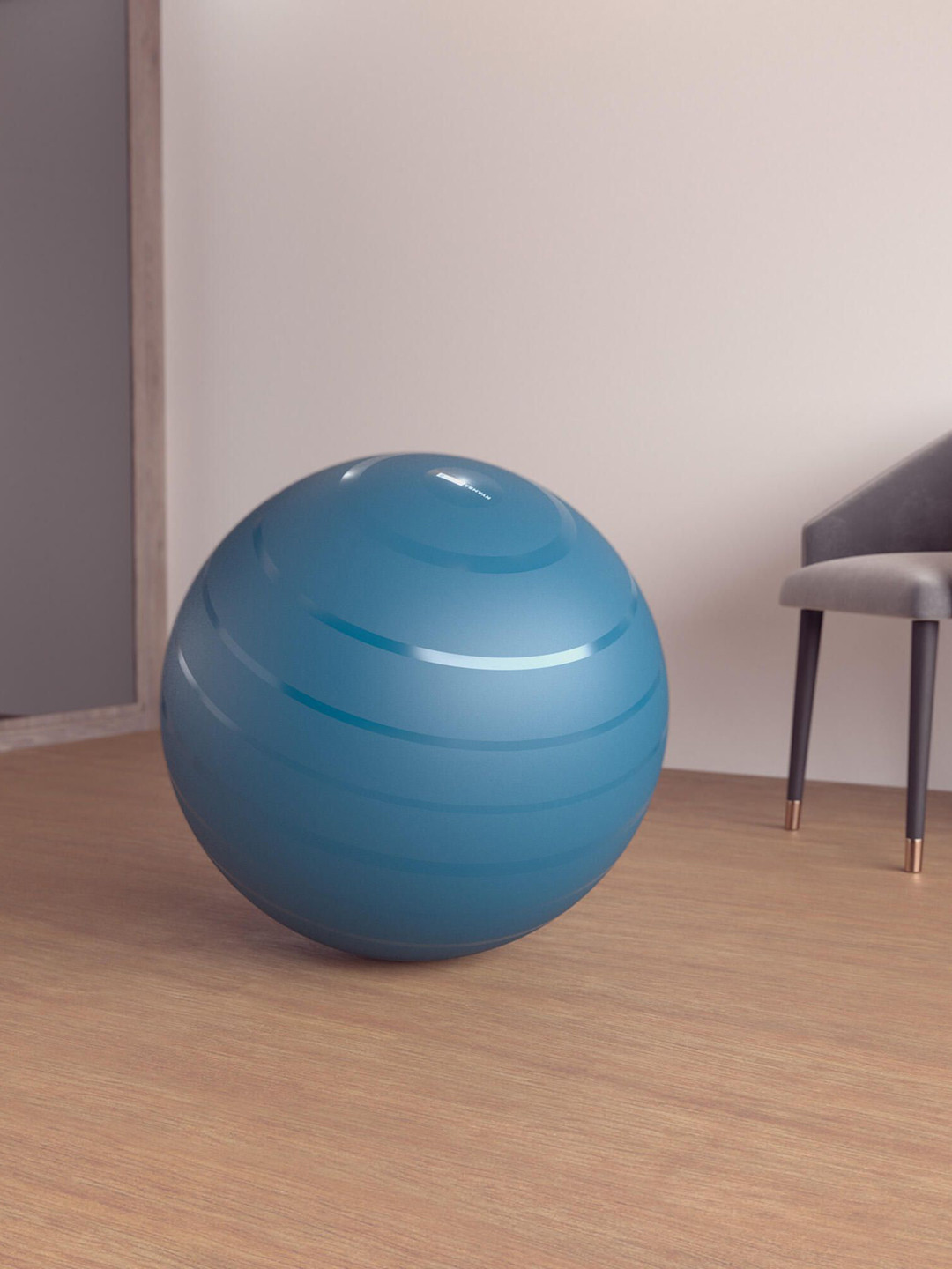 Buy Domyos By Decathlon Blue Gym Ball Size 2 65Cm - Sports Accessories ...