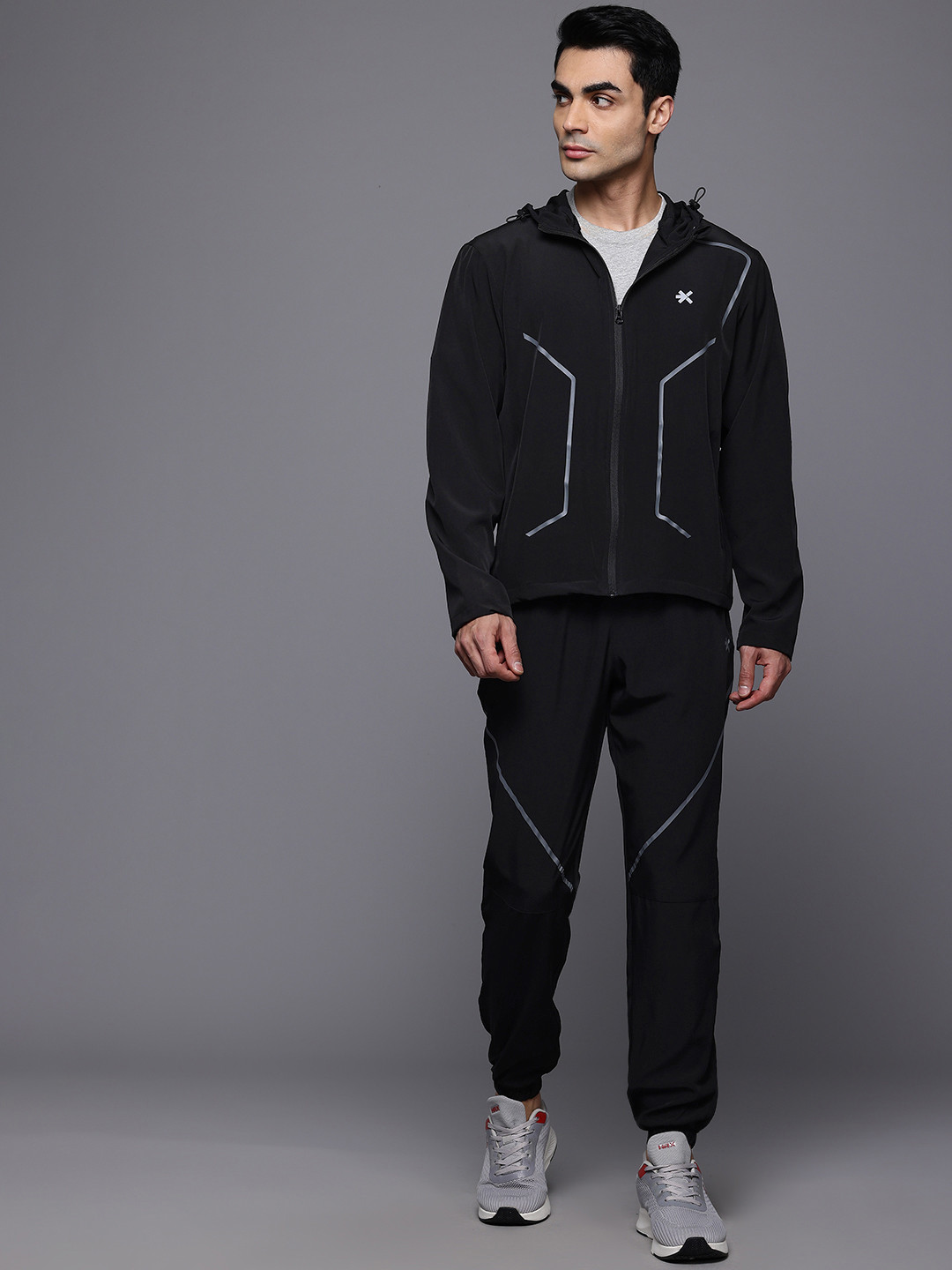 Buy HRX By Hrithik Roshan Rapid Dry Hooded Training Track Suits ...
