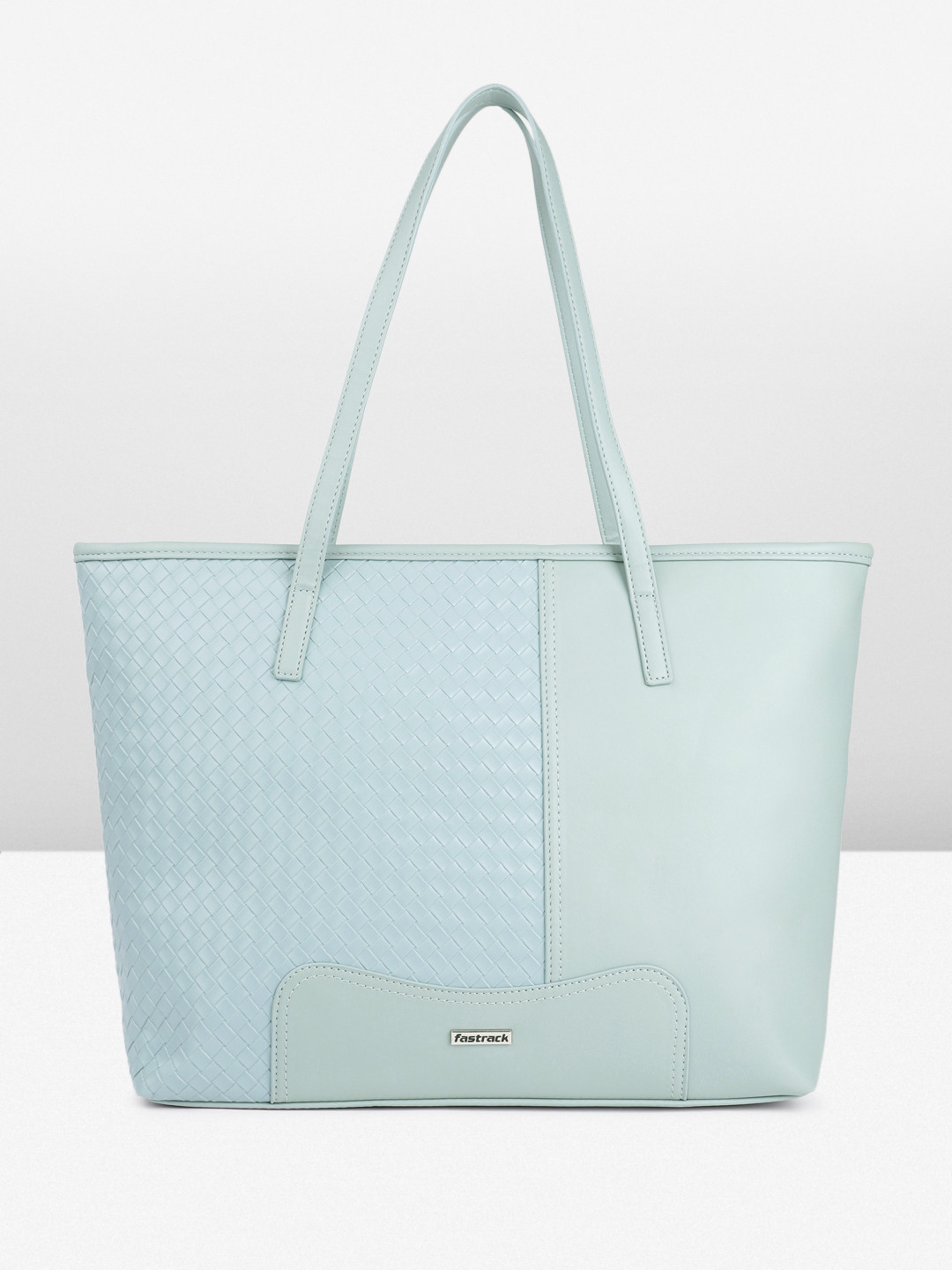 Buy Fastrack Textured Oversized Structured Shoulder Bag - Handbags for ...