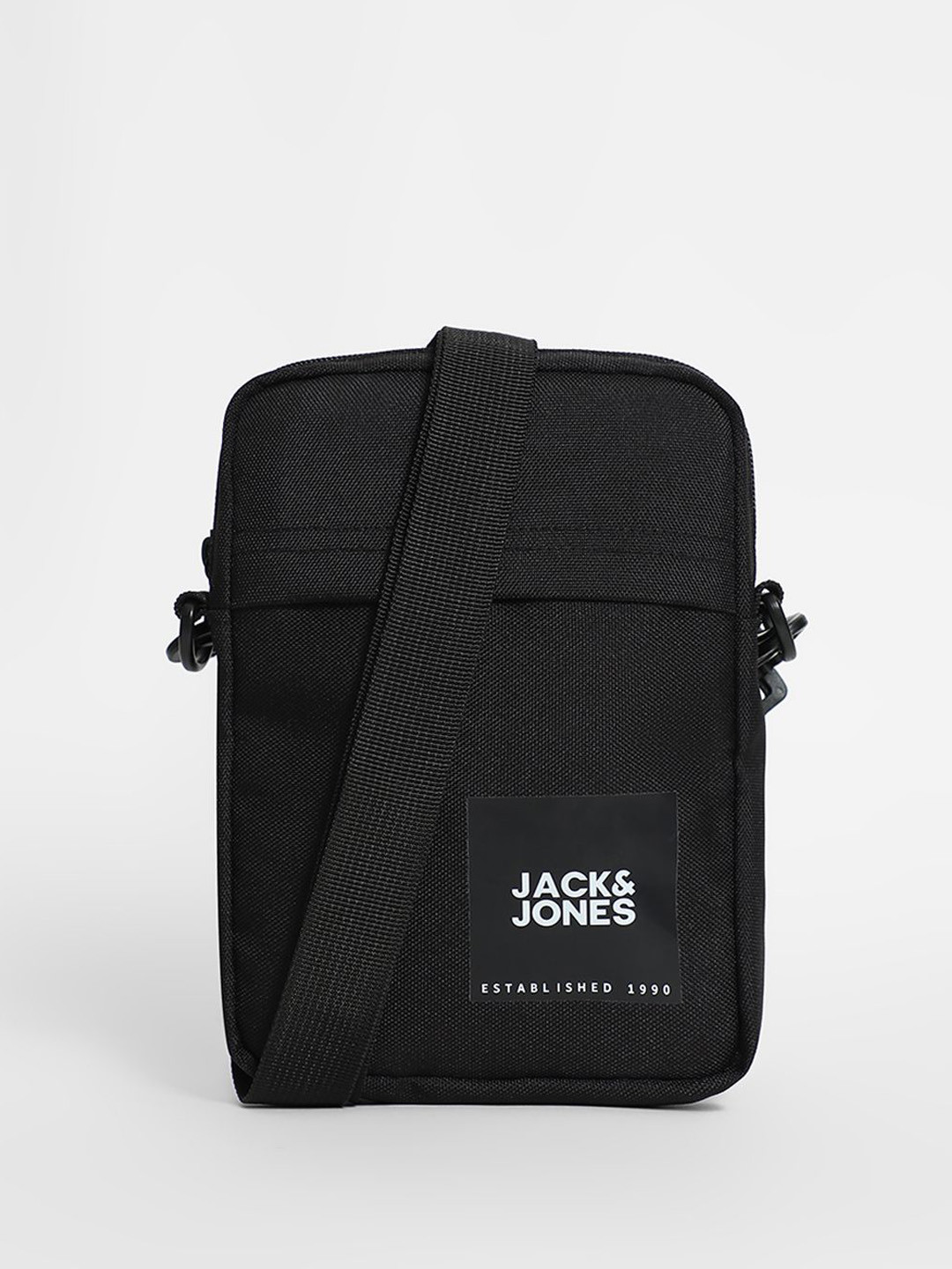 Buy Jack & Jones Men Structured Sling Bag With Applique - Handbags for ...