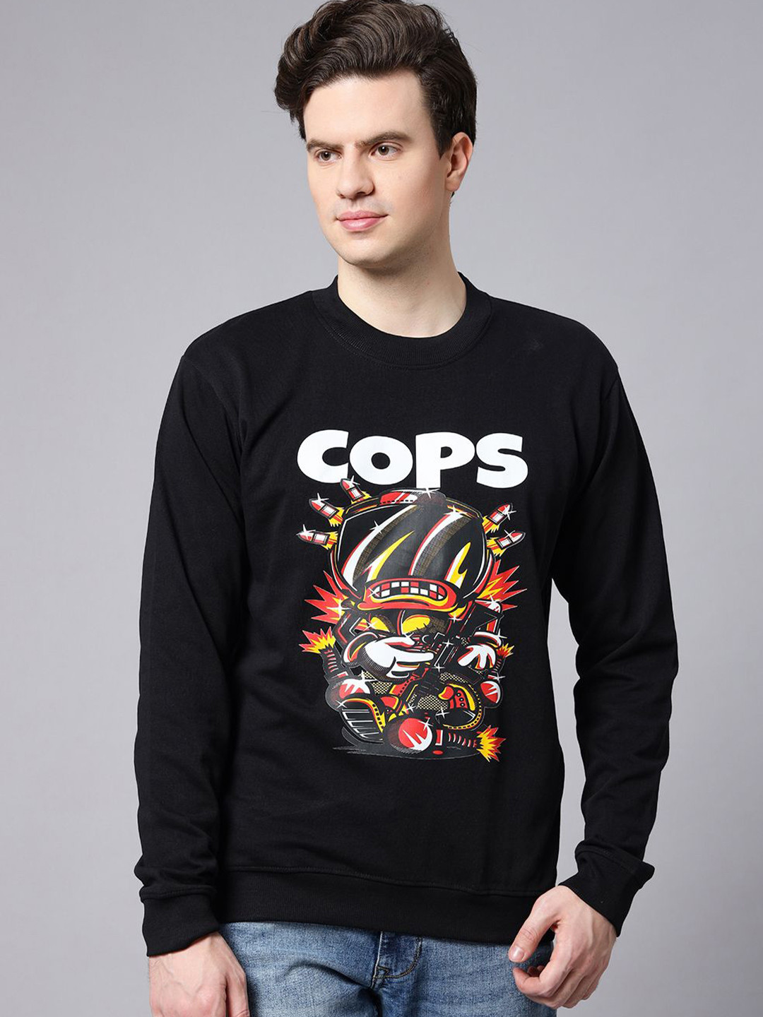 Buy Gavin Paris Men Graphic Printed Sweatshirt - Sweatshirts for Men ...