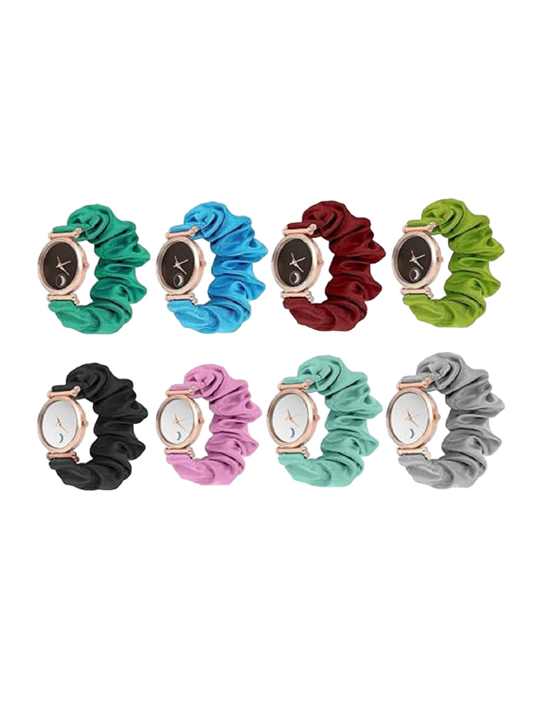 Buy WATCHSTAR Women Analogue Scrunchies Watch New Design Scrunchies ...