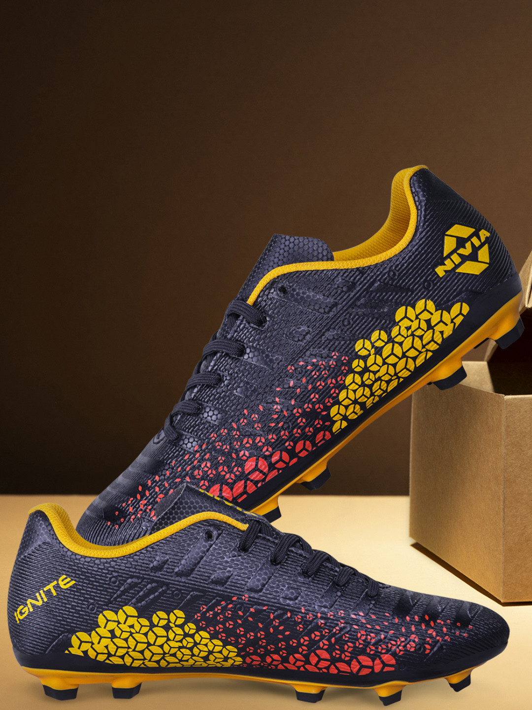 Buy NIVIA Men Ignite Football Studs - Sports Shoes for Men 30130432 ...