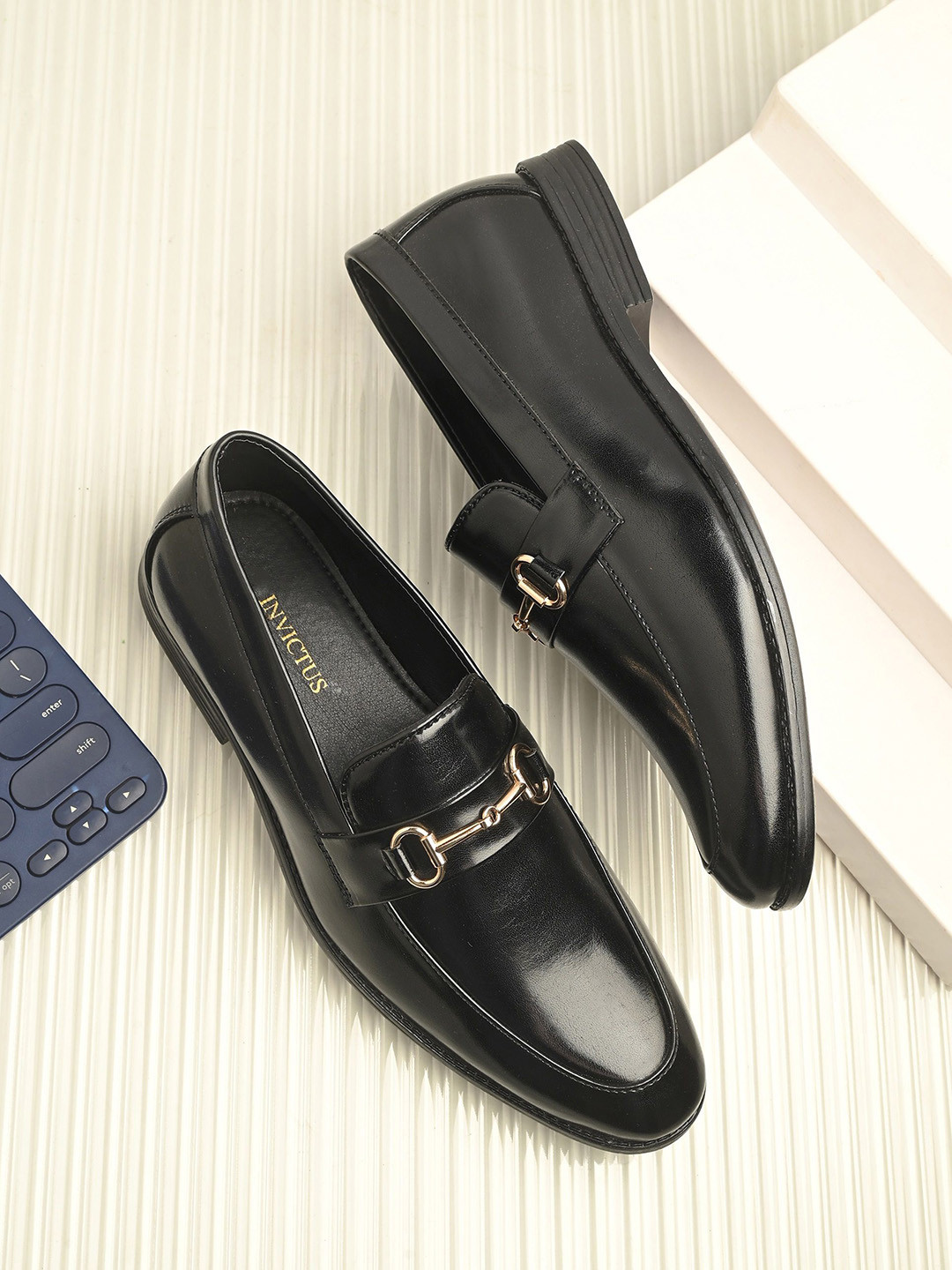 Buy INVICTUS Men Formal Slip On Loafers - Formal Shoes for Men 30134865 ...