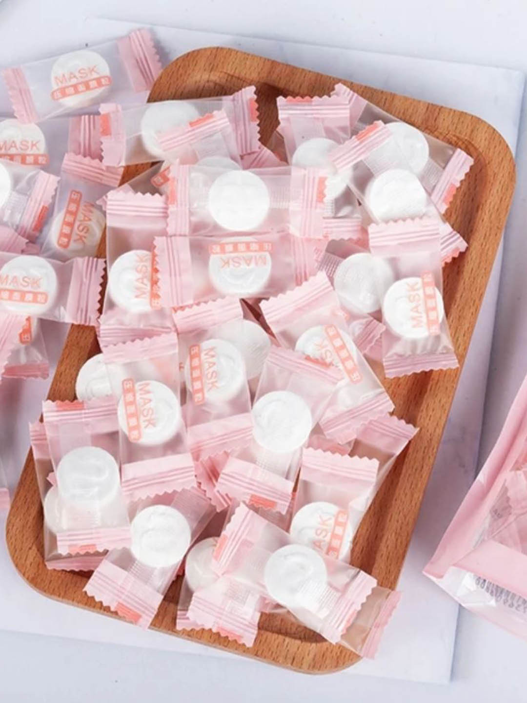 Buy RANORE Set Of 50 Compressed Face Mask Spa Sheets - Sheet Masks for ...