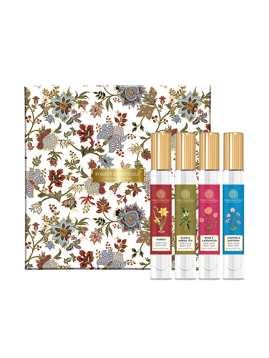 Buy Forest Essentials Luxury Perfumed Body Mist Gift Set - Fragrance ...