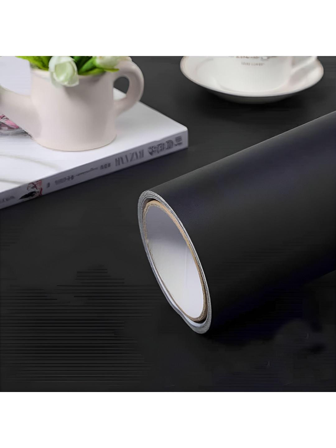 Buy Aura Black Self Adhesive Wall Sicker - Decals And Stickers for ...