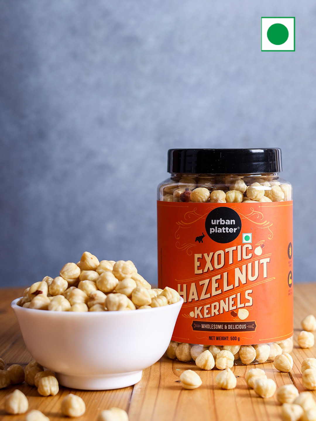 Buy URBAN PLATTER Turkish Hazelnuts 500g - Nuts Seeds And Dried Fruits for Unisex 30143255 | Myntra