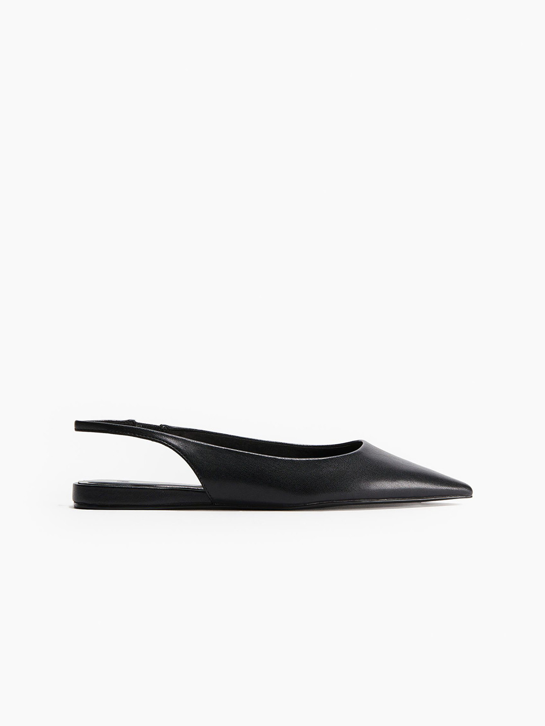 Buy H&M Women Pointed Slingbacks Backstrap Mules - Flats for Women ...