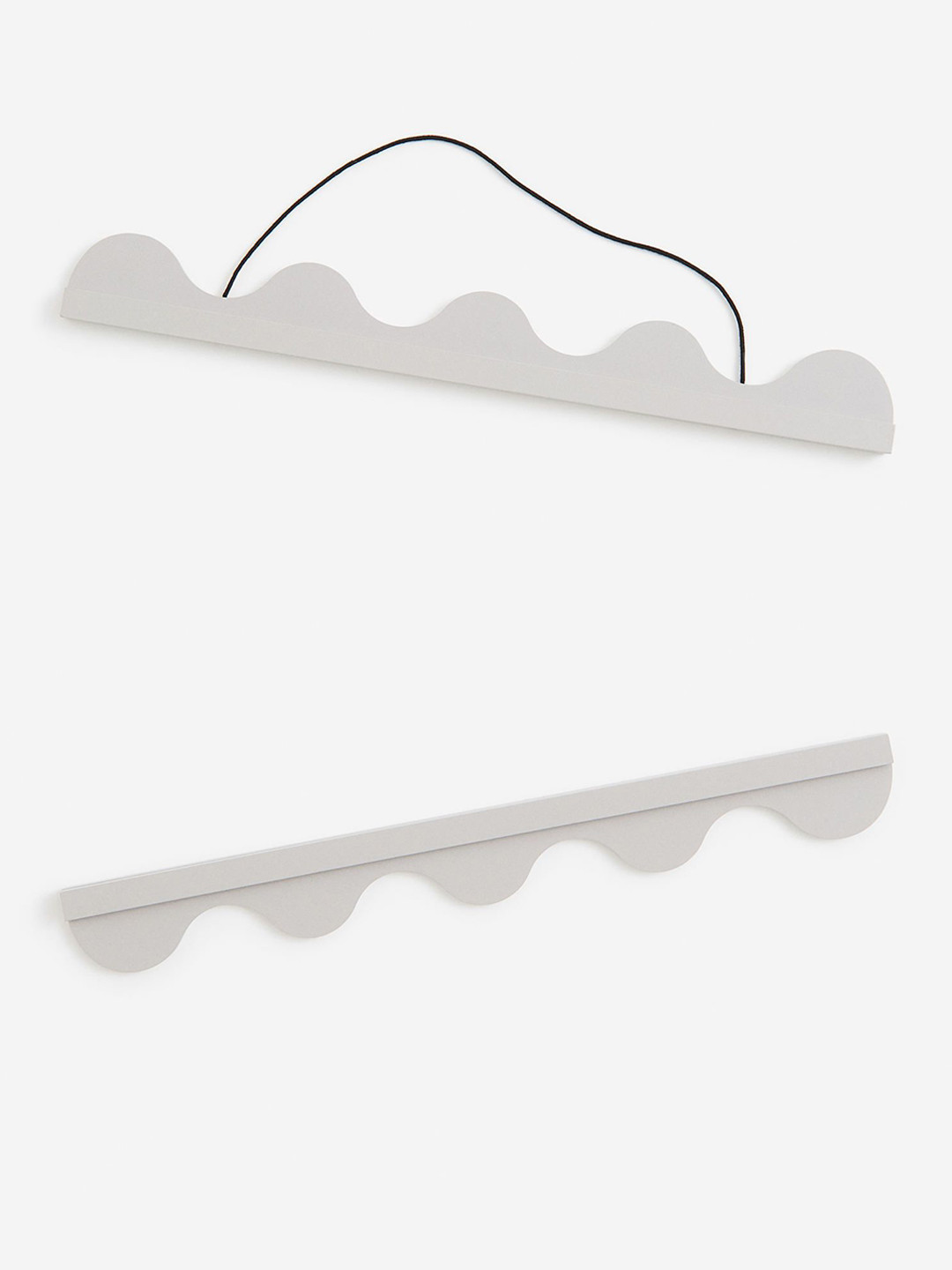 Buy H&M Grey Wavy Edge Poster Hanger - Wall Decor for Unisex 30144903 ...