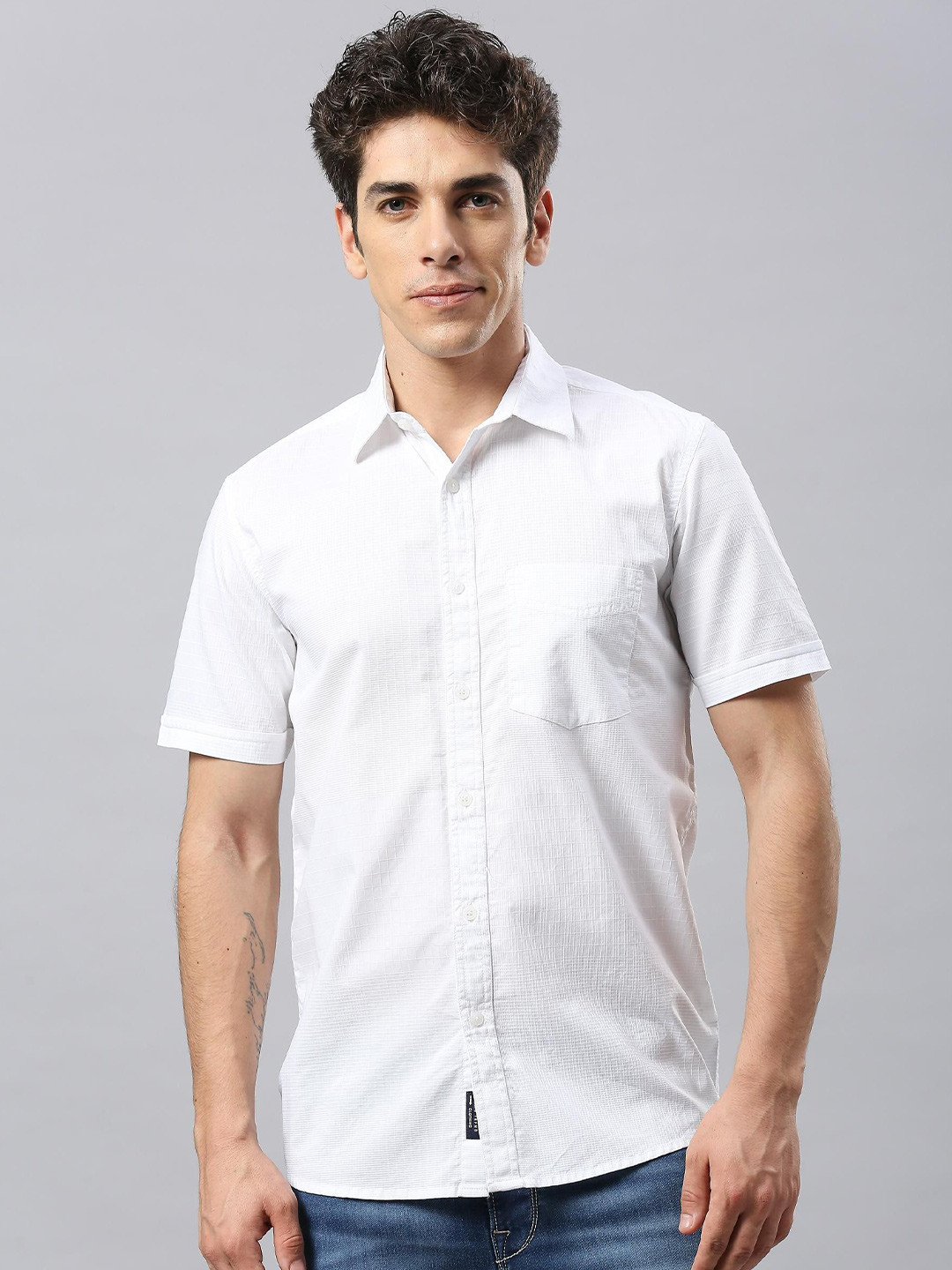 Buy Klub Fox Men Slim Fit Opaque Casual Shirt - Shirts for Men 30147050 ...