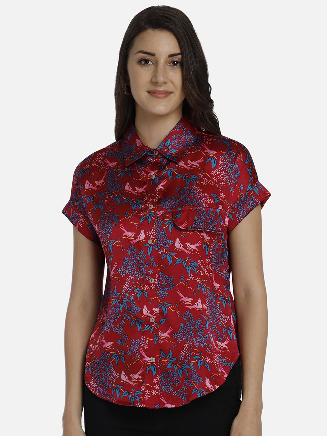 Buy Yaadleen Women Floral Printed Casual Top - Tops for Women 30147395 ...