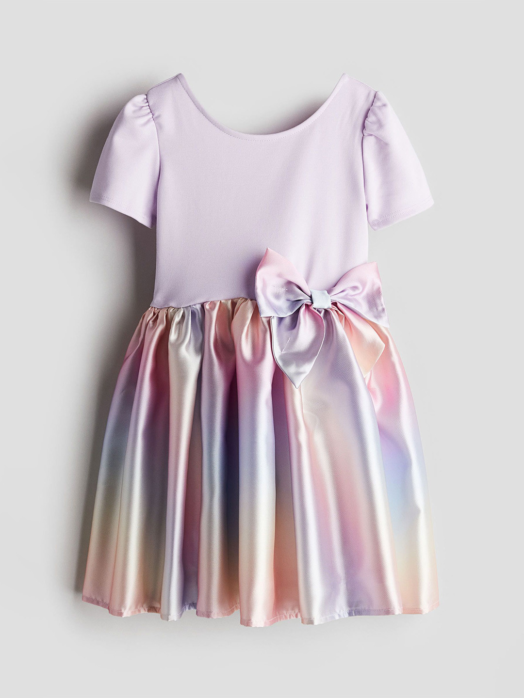 Buy H&M Girls Fit And Flare Dress With Bow Styling - Dresses for Girls ...